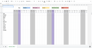 How to Set up a PTO Tracker in Google Sheets (2025 Template) - Flamingo