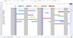 How to Set up a PTO Tracker in Google Sheets (2025 Template) - Flamingo
