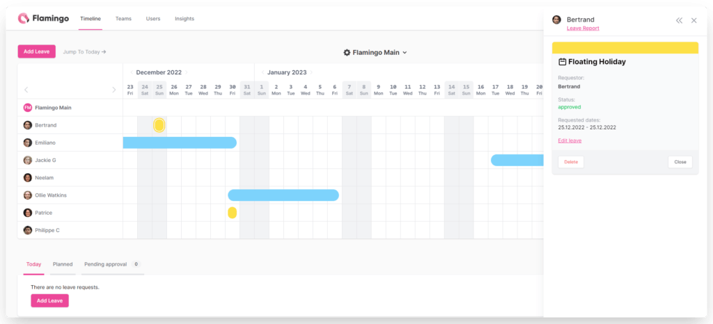 What is a Floating Holiday? How is it Different to PTO? - Flamingo