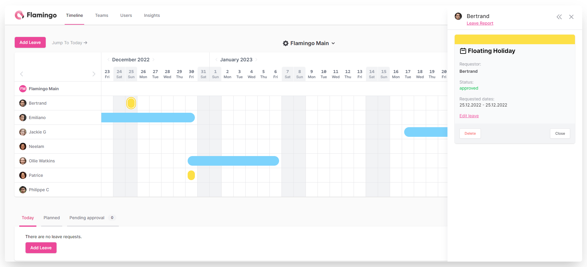 What is a Floating Holiday? How is it Different to PTO? - Flamingo