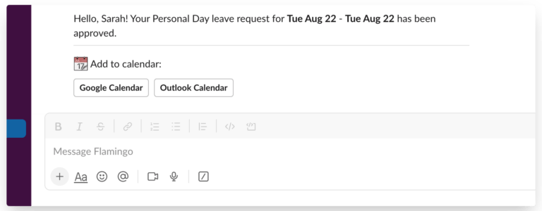 How to Write a PTO Request Email - Flamingo
